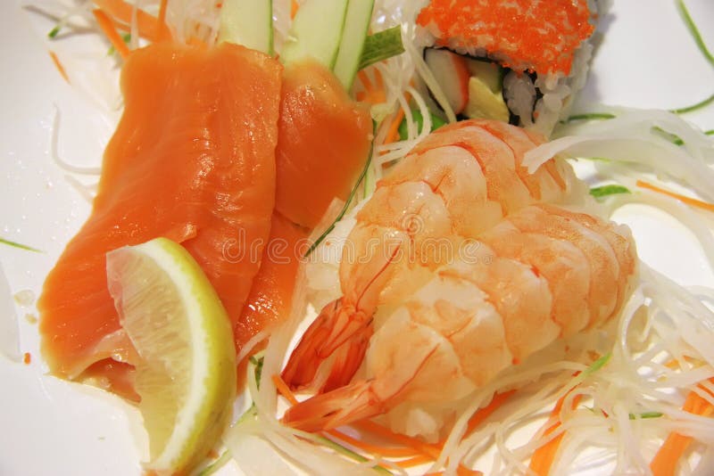 Ebi sushi stock photo. Image of prawn, seafood, shrimp - 7166112