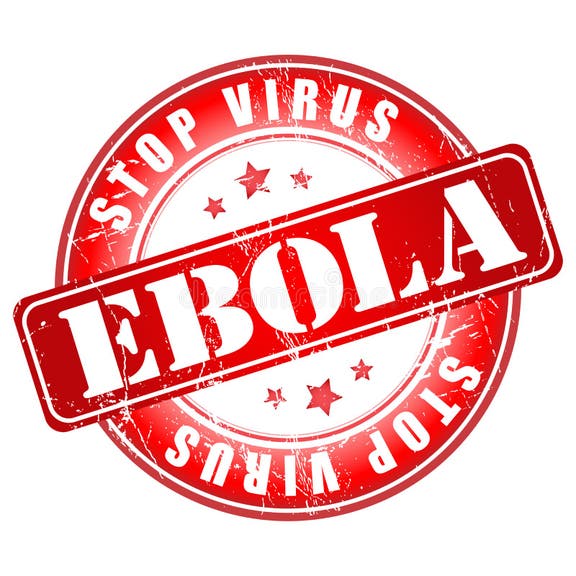Ebola Stop Virus stamp. stock illustration. Illustration of isolated - 53717286