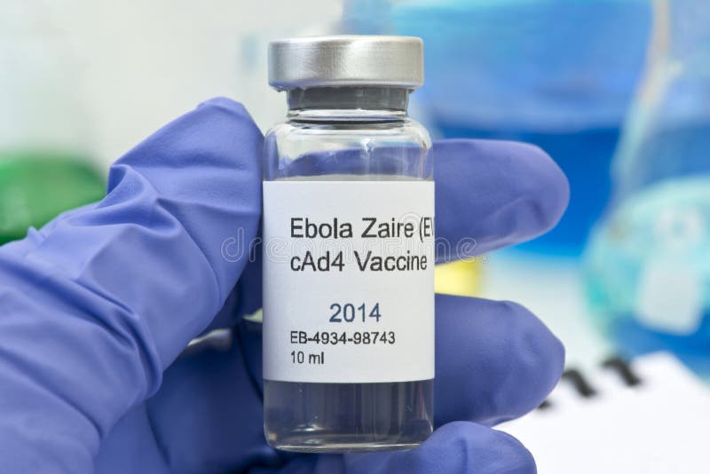Ebola Vaccine Research stock photo. Image of protection - 48146984