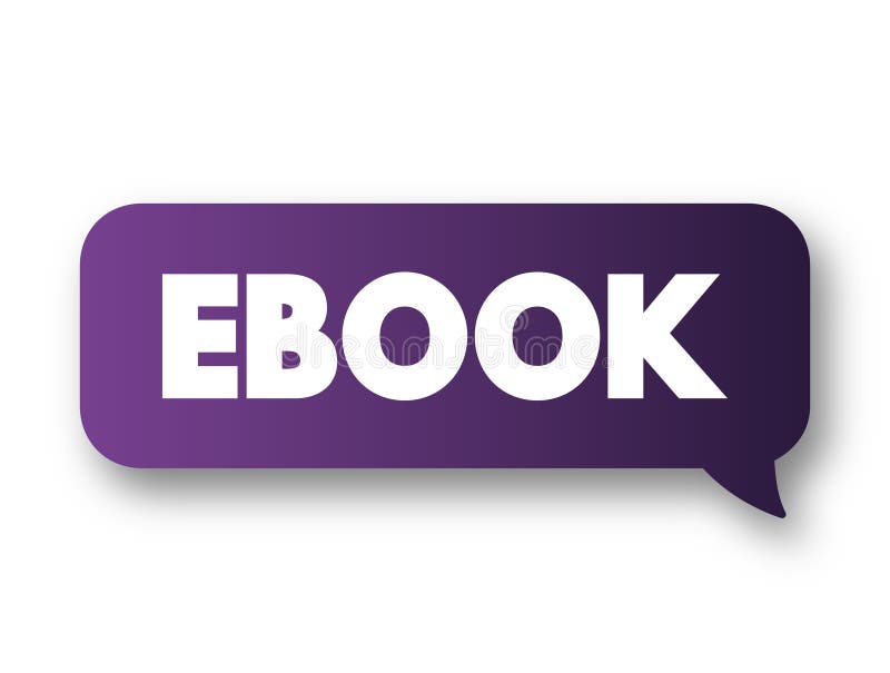 EBook - a Book Publication Made Available in Digital Form, Consisting ...