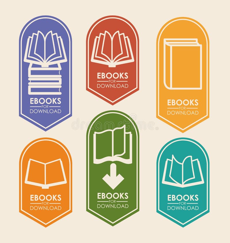 Ebook design stock vector. Illustration of media, business - 58562666