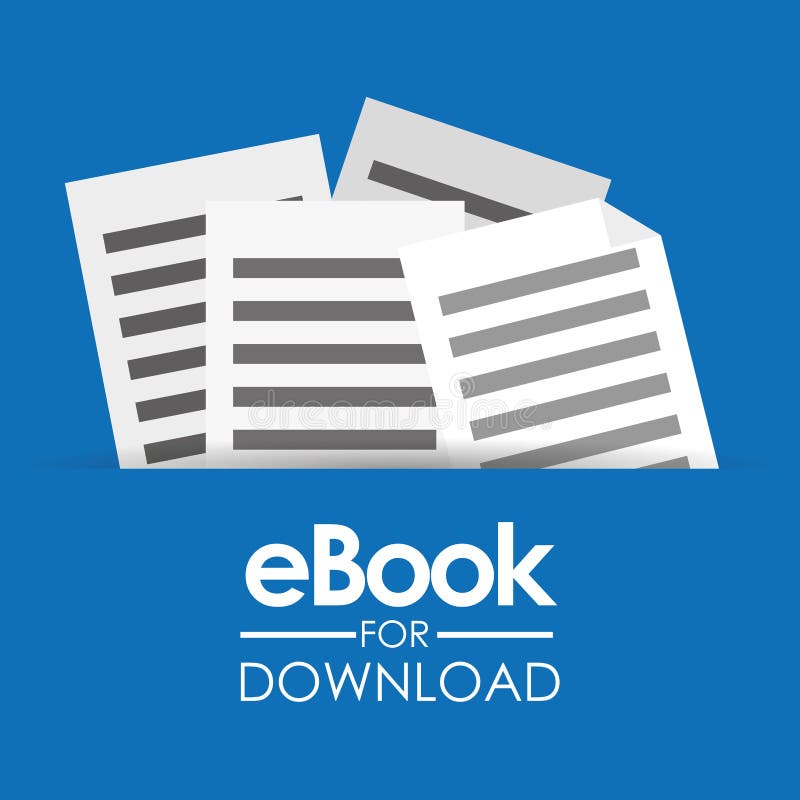 Ebook design stock vector. Illustration of media, business - 58562666