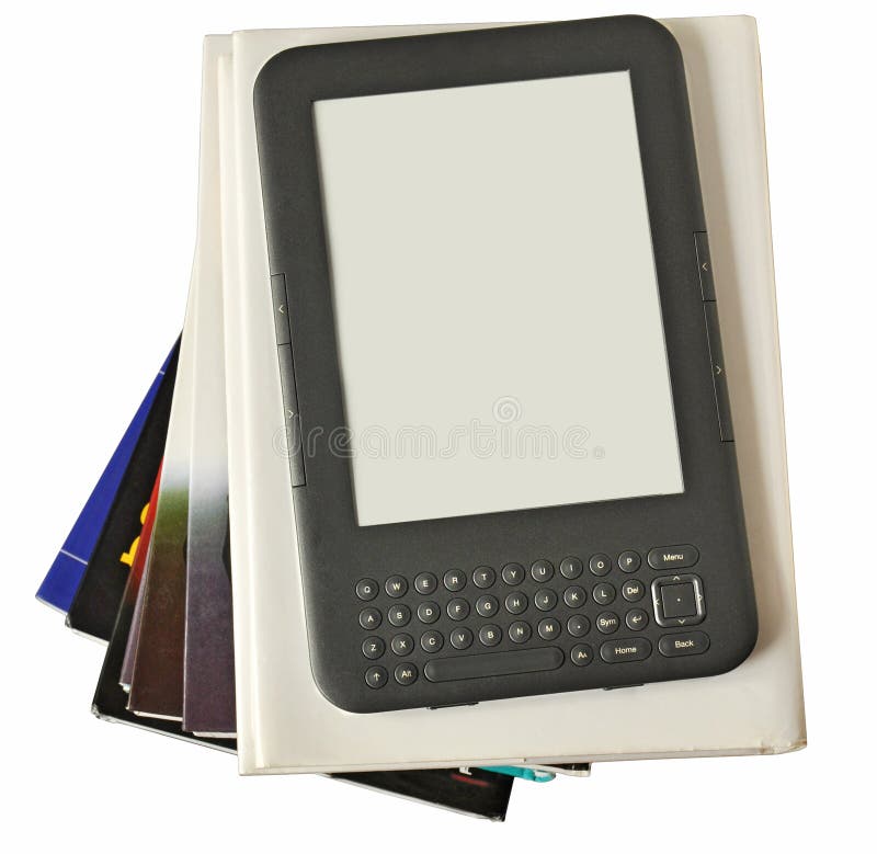 Digital reader. stock image. Image of touch, hand, verification - 12747837