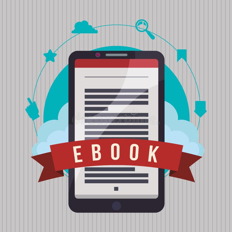 Ebook icon design stock vector. Illustration of elearning - 67622002