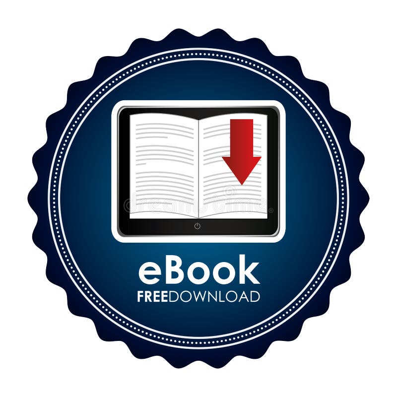 Ebook icon stock vector. Illustration of internet, computer - 44582647