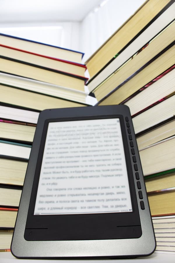 Ebook reader stock photo. Image of ebook, electronic - 37141560