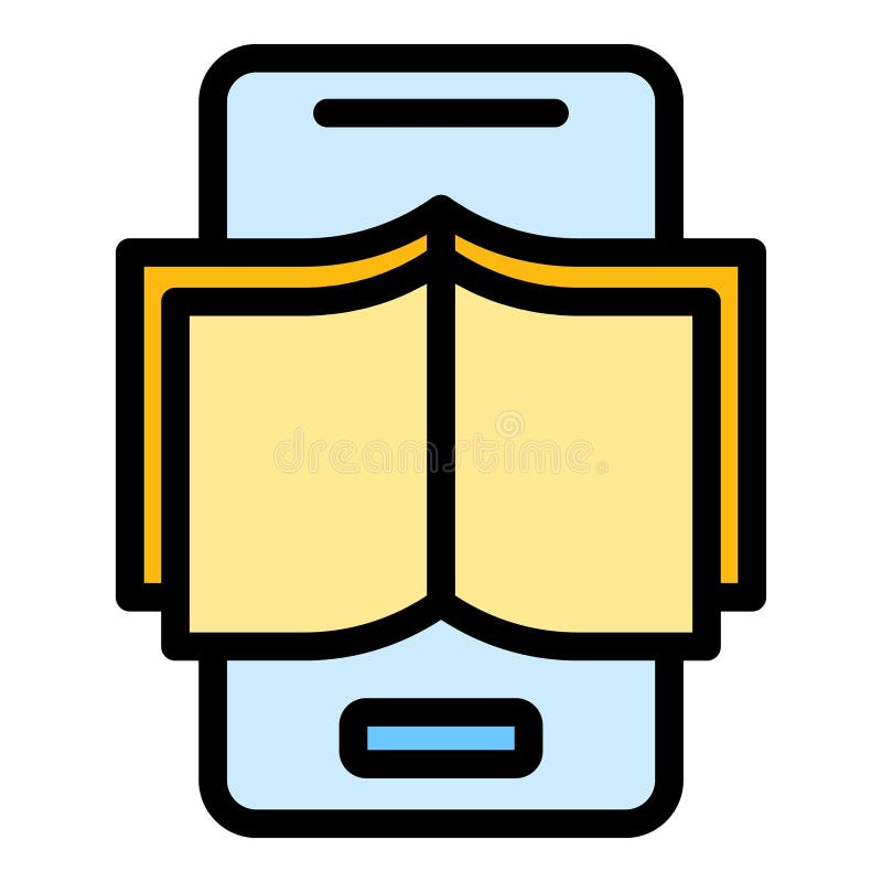 Ebook Reader Icon Vector Flat Stock Vector - Illustration of icon ...
