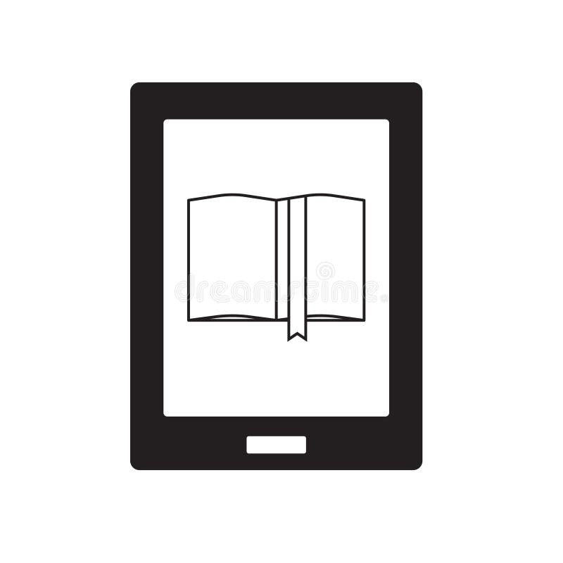 Ebook reader icon stock vector. Illustration of reader - 148975414