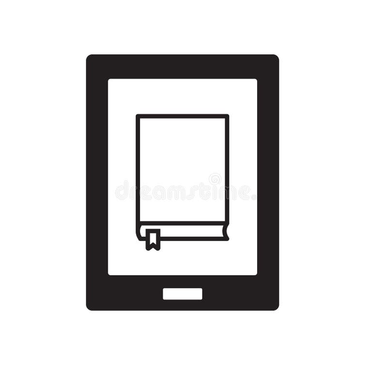 Ebook reader icon stock vector. Illustration of reader - 148975414