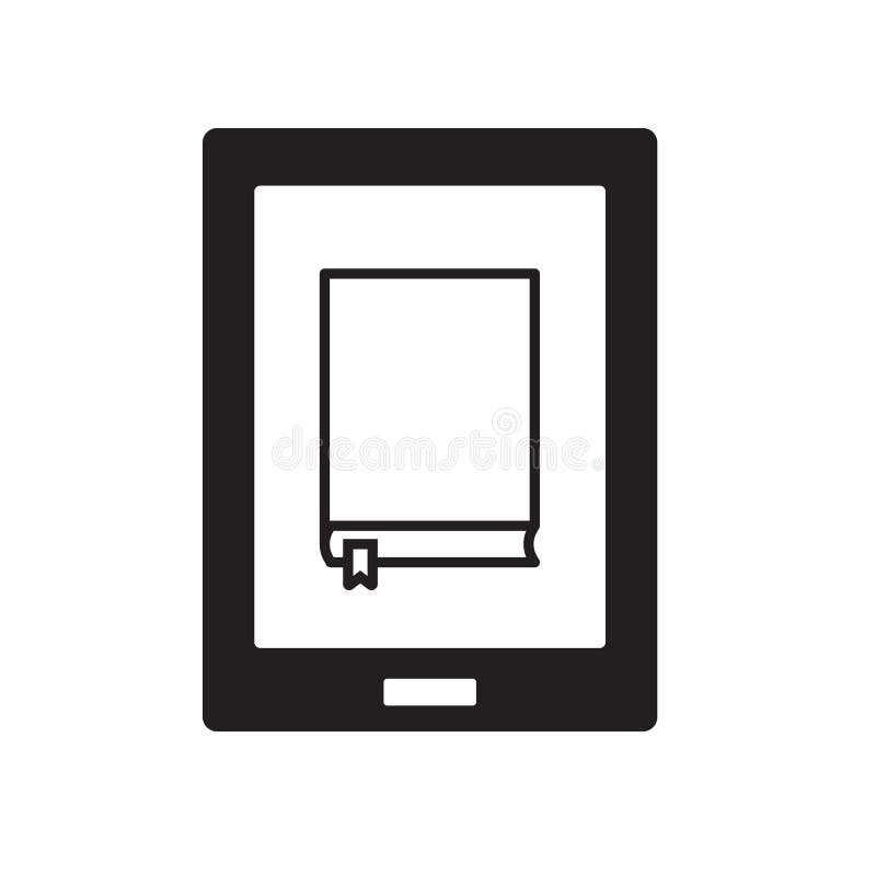 Ebook Reader-Symbol vektor abbildung. Illustration von lernen - 148975414