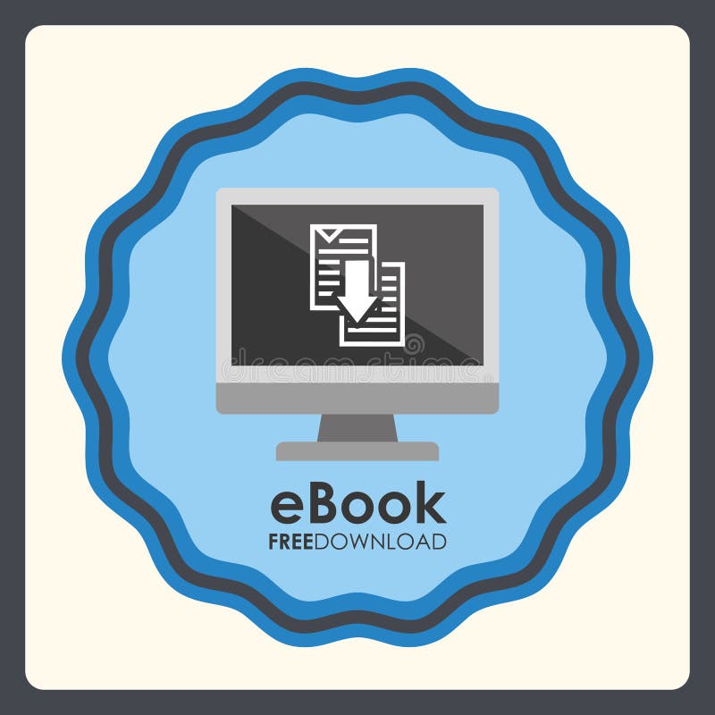 Ebook symbol vektor illustrationer. Illustration av text - 50893823