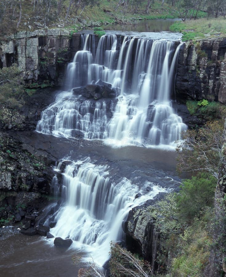 Ebor Falls, Australia stock image. Image of fall, crashing - 818825