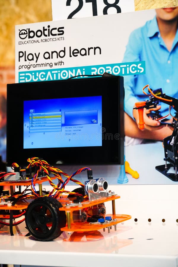 Ebotics Educational Robotics Editorial Stock Image - Image of power ... Ebotics Educational Robotics Editorial Stock Image - Image of power ...