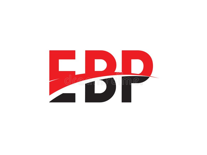 EBP Letter Initial Logo Design Vector Illustration Stock Vector ...