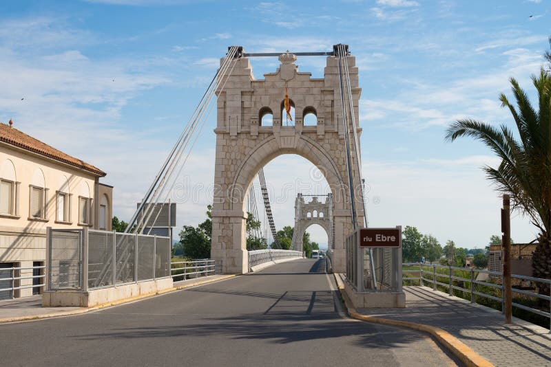 Ebro bridge stock photo. Image of amposta, catalonia - 31357220