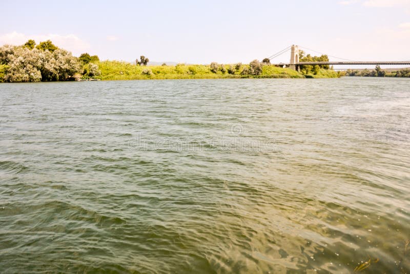 Ebro River in Spain stock image. Image of scene, ebro - 69669973