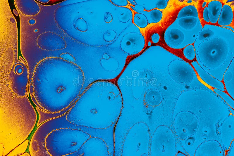 Ebru Marbling Effect Surface Pattern Design for Print Stock Photo ...