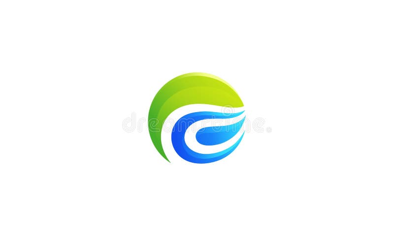 EC Logo Design with 3D View that Makes it Different from Others Stock ...
