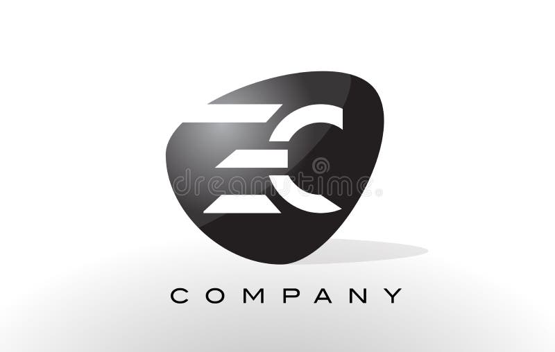 EC Logo. Letter Design Vector. Stock Vector - Illustration of corporate ...