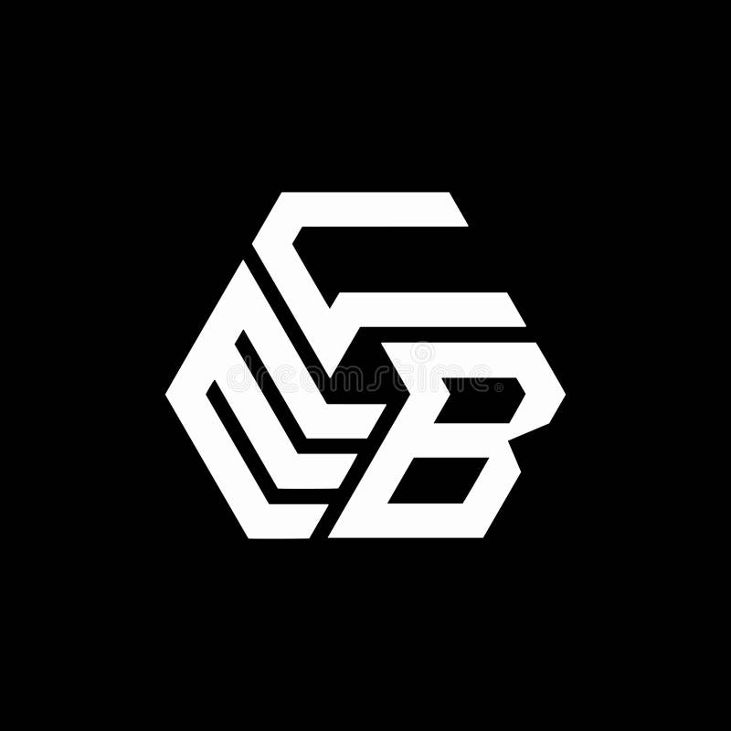 ECB Letter Logo Design on Black Background. ECB Creative Initials ...