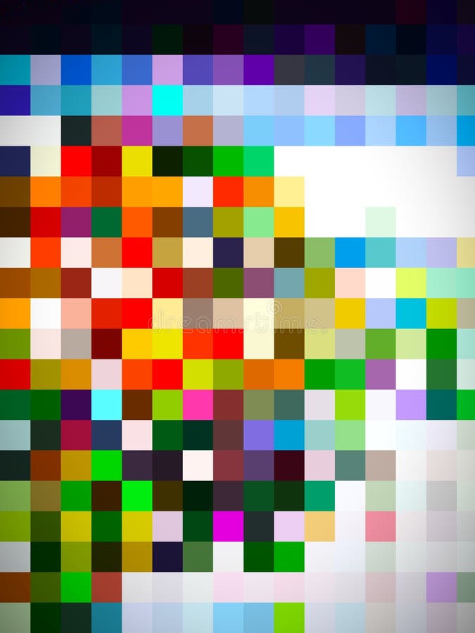 An Eccentric Lovesome Multi-color Graphical Pattern of Rectangles and ...