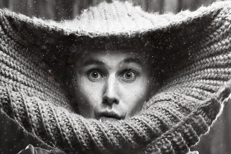 Eccentric male portrait stock photo. Image of adventure - 63303678