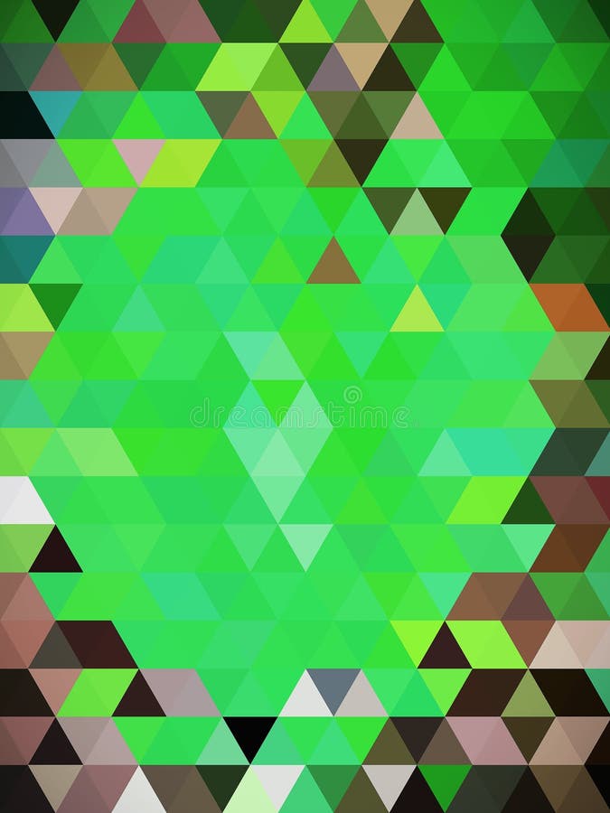 An Eccentric Pattern of Geometric Designing of Colorful Triangles Stock ...