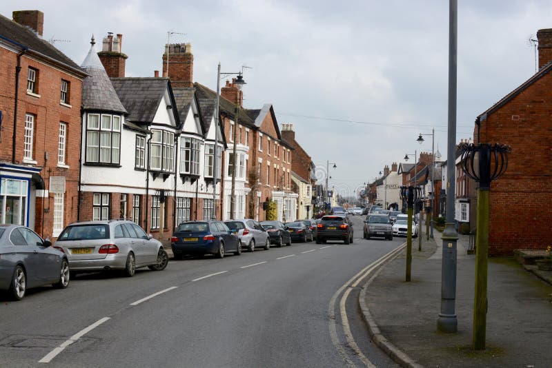 Architecture of Eccleshall editorial stock image. Image of front ...