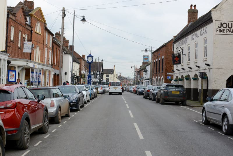 Eccleshall Town editorial stock image. Image of architecture - 66633589