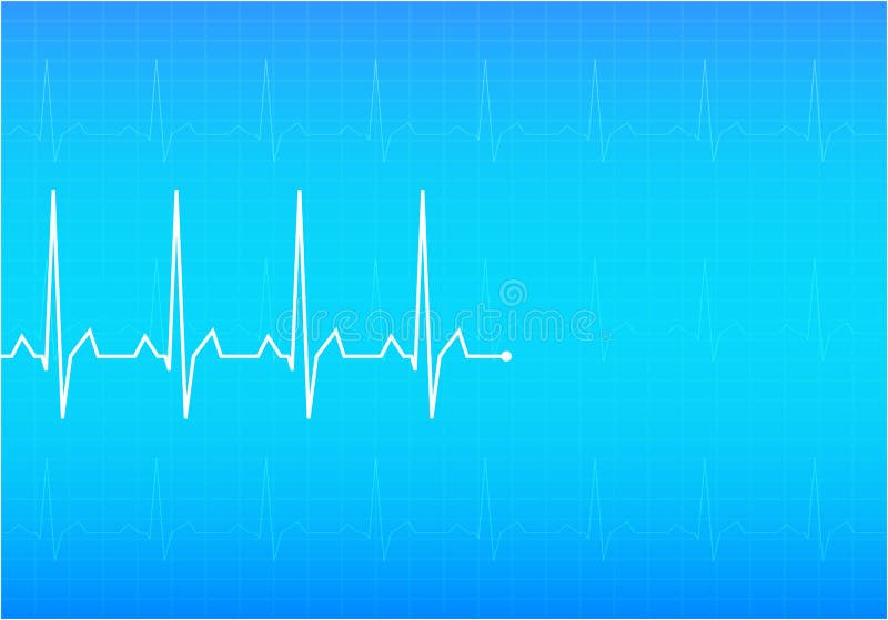 ECG Electrocardiogram, stock vector. Illustration of healthcare - 30472023