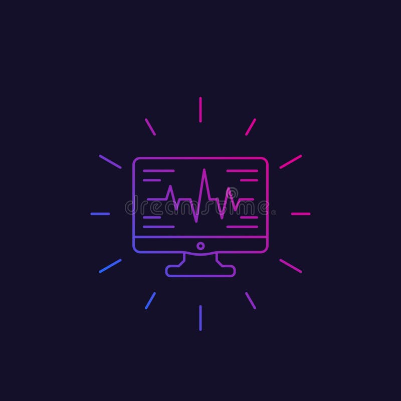 Ecg Linear Stock Illustrations – 2,149 Ecg Linear Stock Illustrations ...