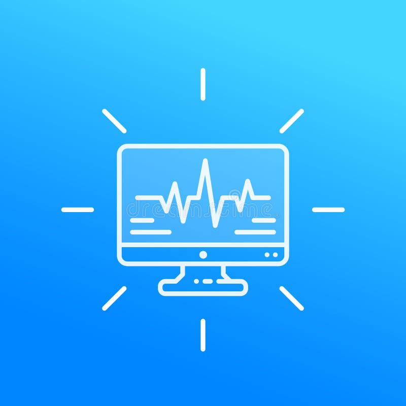 Ecg Linear Stock Illustrations – 2,149 Ecg Linear Stock Illustrations ...