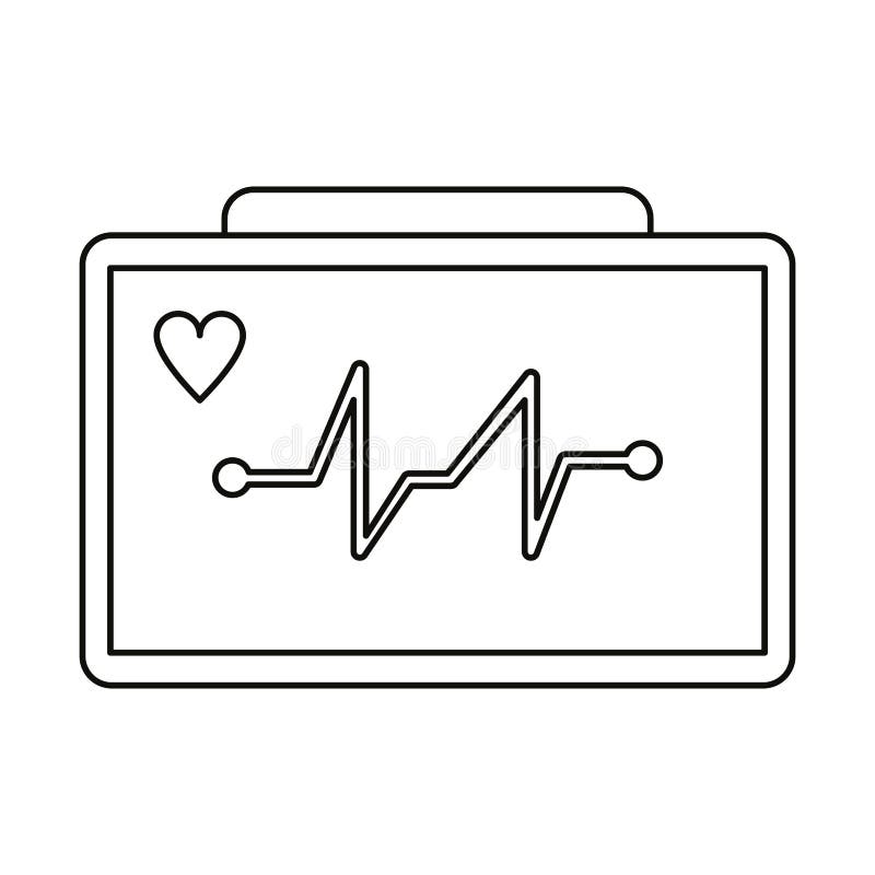 Ecg Electrocardiograph Machine Stock Illustrations – 193 Ecg ...