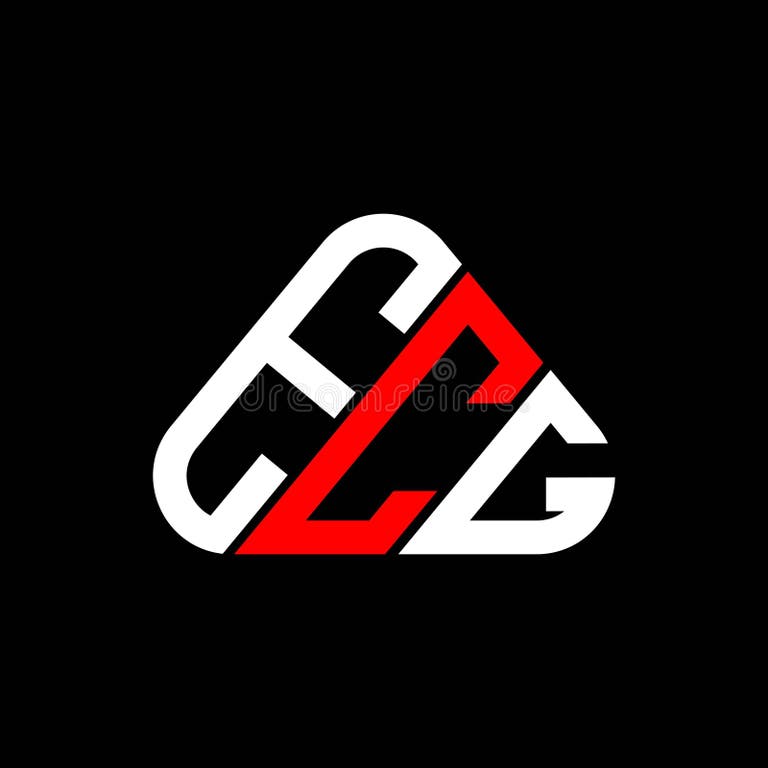 ECG Letter Logo Creative Design with Vector Graphic, ECG Simple and ...