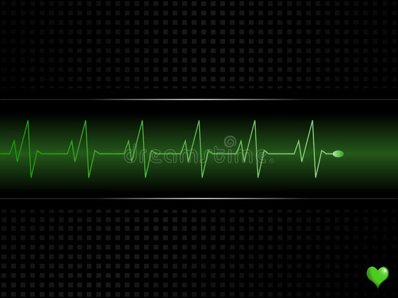 Ecg Vector stock vector. Illustration of pulse, care - 23916801