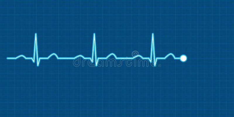 ECG Vector Illistration Royalty Free Stock Image - Image: 11879266