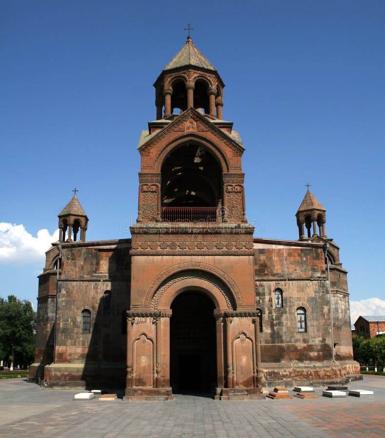 Echmiadzin, Vagharshapat, Armenia Cathedral Editorial Stock Photo ...