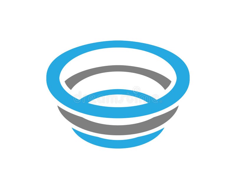 Echo Sound Letter E Button Logo Design Idea Stock Vector - Illustration ...