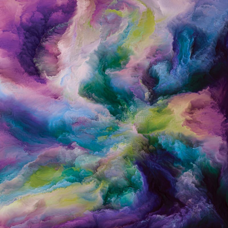 The Echoes of Dynamic Textures Stock Illustration - Illustration of phantasmagoric, dynamic ...