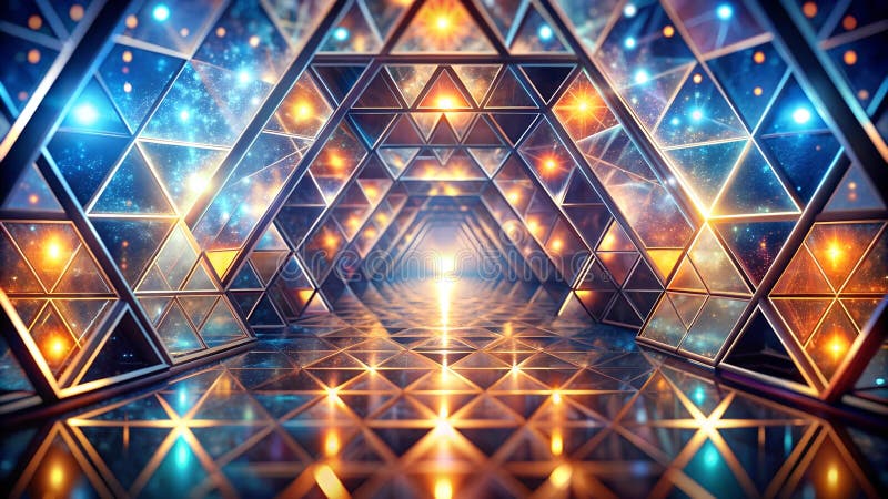 Echoes of Light: Triangles and Circles Reflecting the Infinite AI ...