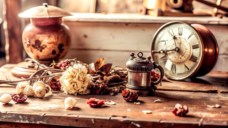 Echoes of Time: a Still Life of Worn Objects and Faded Memories Digital ...