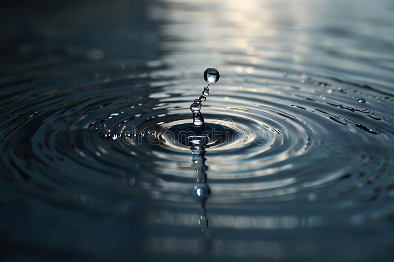 Echoes in the Water.4k Images Stock Illustration - Illustration of ...