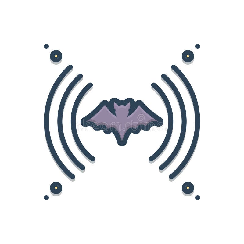 Echolocationbat Stock Illustrations – 1 Echolocationbat Stock ...