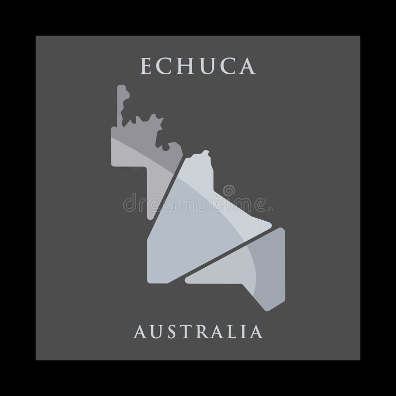 Echuca Map Stock Illustrations – 1 Echuca Map Stock Illustrations ...