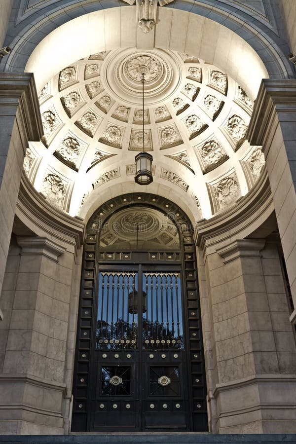 Eclectic Iron door stock photo. Image of architecture - 58162912