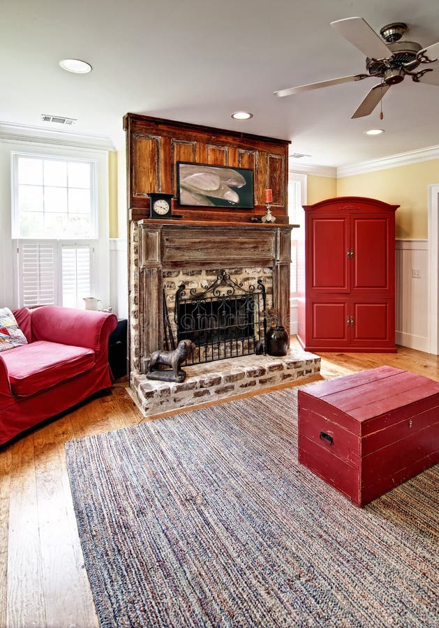 Eclectic living room stock photo. Image of affluent, estate - 12715776