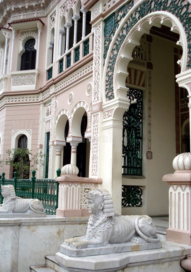 Eclectic Palace stock photo. Image of sphinx, moorish - 1757214