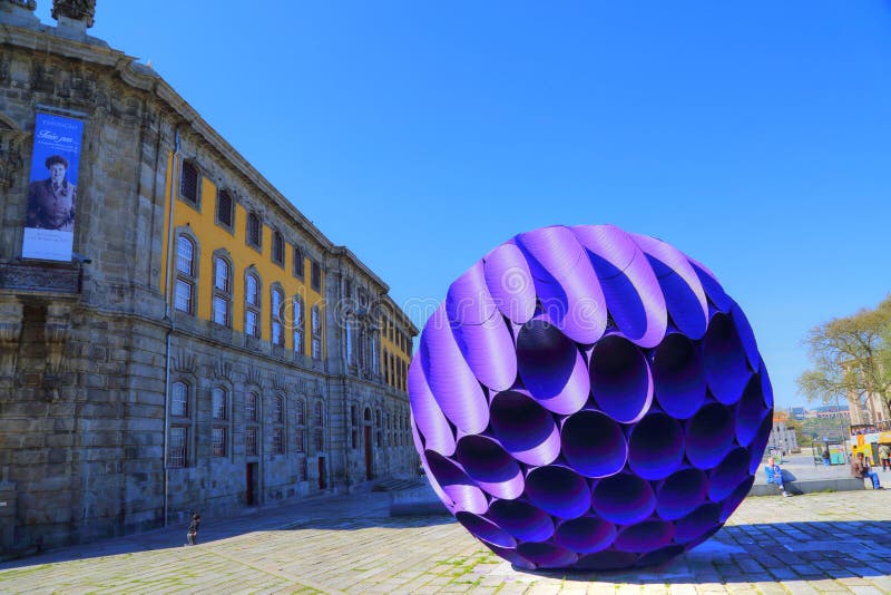 Eclipse structure in Porto editorial stock photo. Image of oporto ...