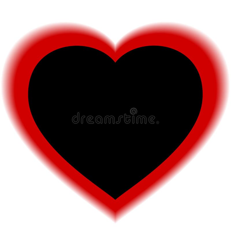 Eclipse of the heart stock illustration. Illustration of pieces - 10362482