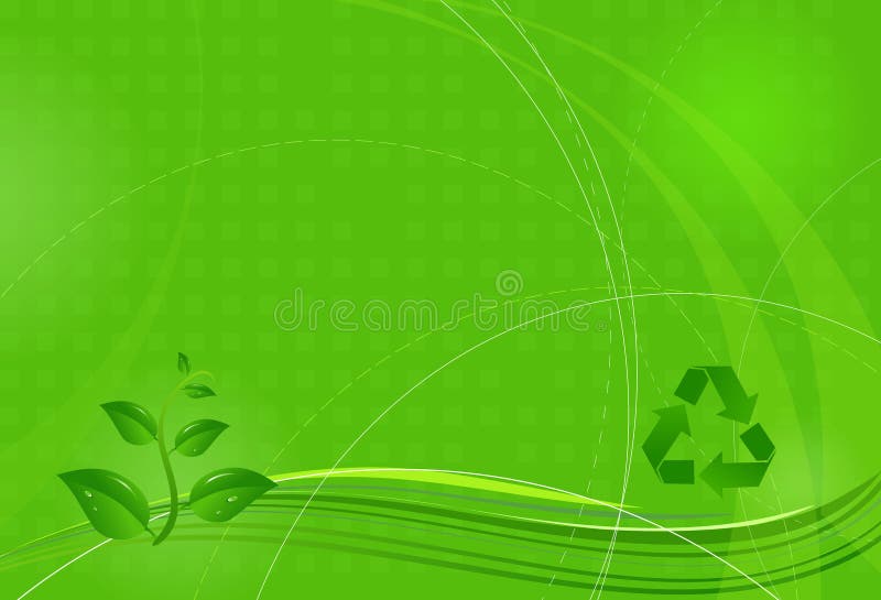 Eco background stock vector. Illustration of glass, concept - 12972875